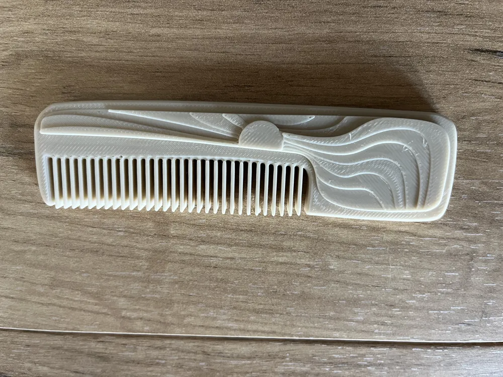 Retro Comb - Free 3D Print Model - MakerWorld