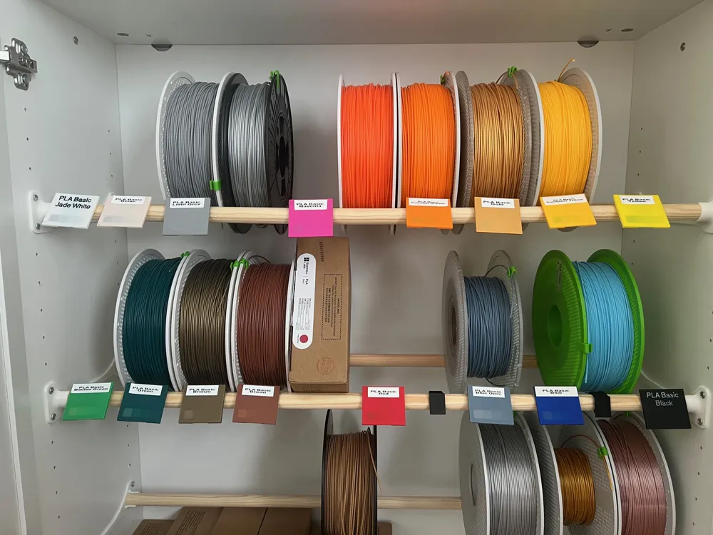 Ikea Billy Filament Spool Holder - Free 3D Print Model - MakerWorld
