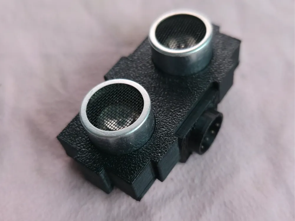 HC-SR04 Tight Case with snap-on backplate - Free 3D Print Model ...