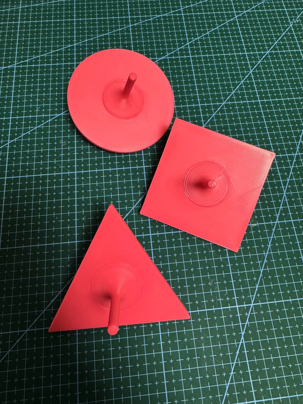 Second Grade Math Movement of Shapes Gyro Fidget Spinner Teaching Aid ...