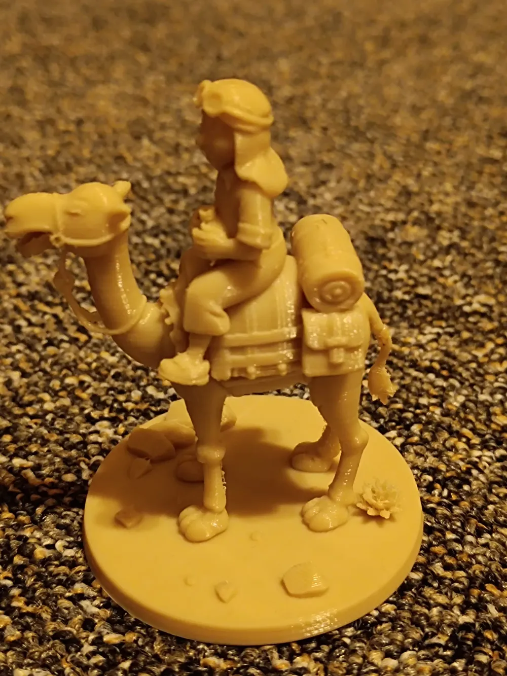 Tintin on Camel Fan art - Free 3D Print Model - MakerWorld