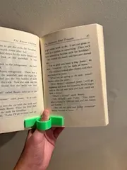 One handed book holder/reading aid - Free 3D Print Model - MakerWorld