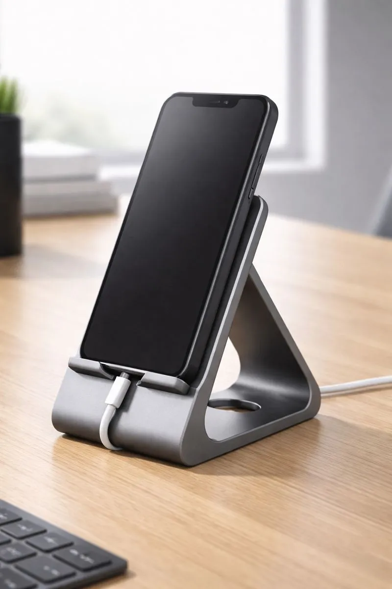 Soporte para teléfono elegante minimalista imprimible en 3D sin ...