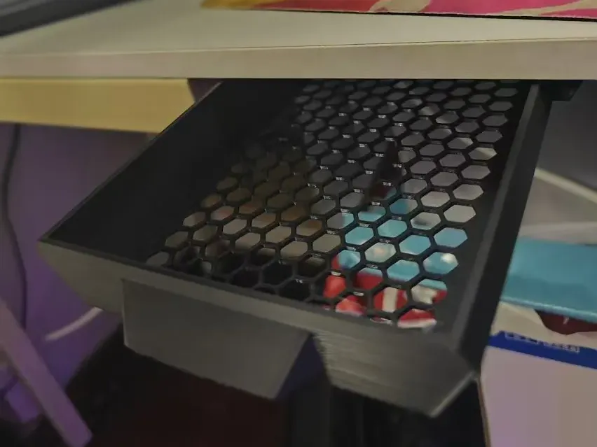 Under Desk Draw (Storage) - Free 3D Print Model - MakerWorld