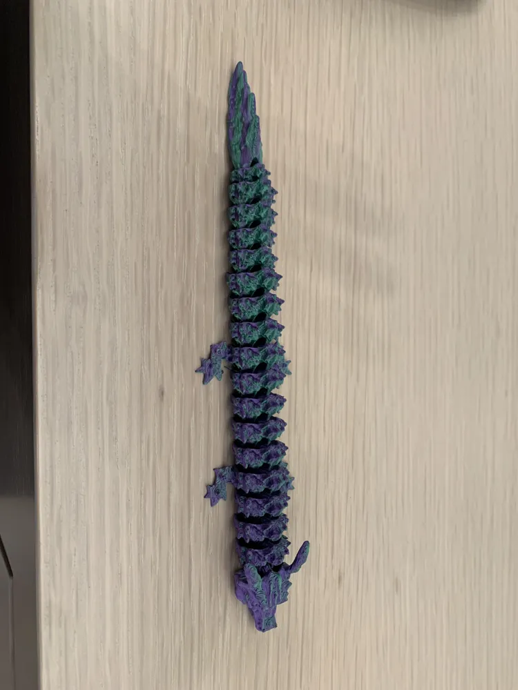 Mini Dragon (Flexi) - Free 3D Print Model - MakerWorld