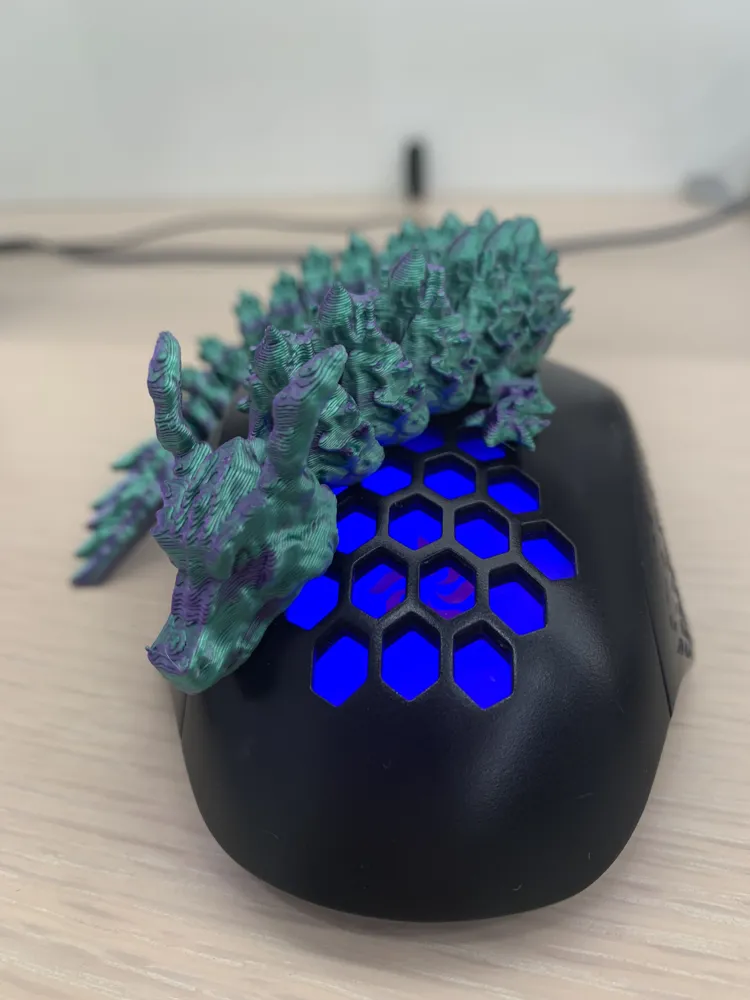 Mini Dragon (Flexi) - Free 3D Print Model - MakerWorld