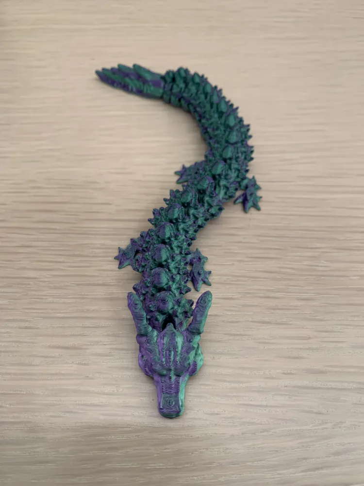 Mini Dragon (Flexi) - Free 3D Print Model - MakerWorld