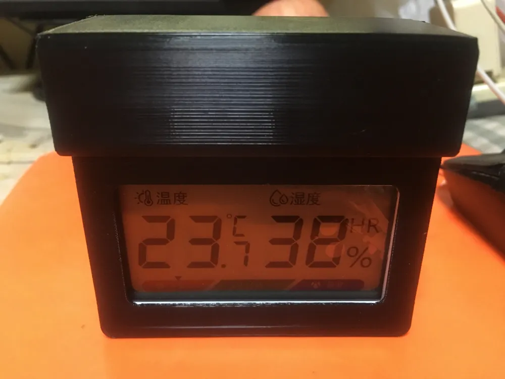 A1 Large Screen Thermometer Hygrometer Holder - Free 3D Print Model ...