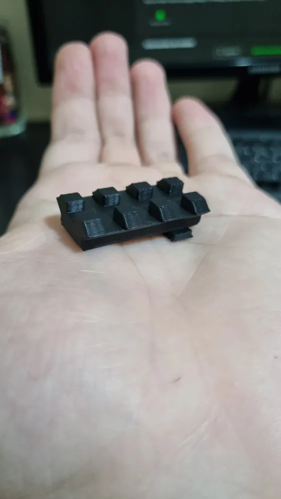 20mm rail sight for glock - Free 3D Print Model - MakerWorld