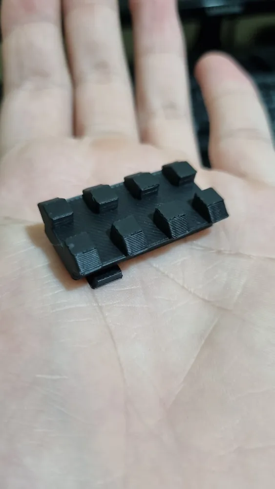 20mm rail sight for glock - Free 3D Print Model - MakerWorld