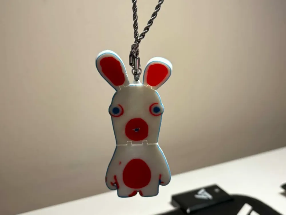 Rabbids invasion chain - Free 3D Print Model - MakerWorld