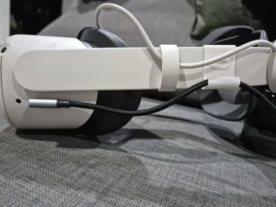 Oculus , Meta Quest VR cable holder - Free 3D Print Model - MakerWorld
