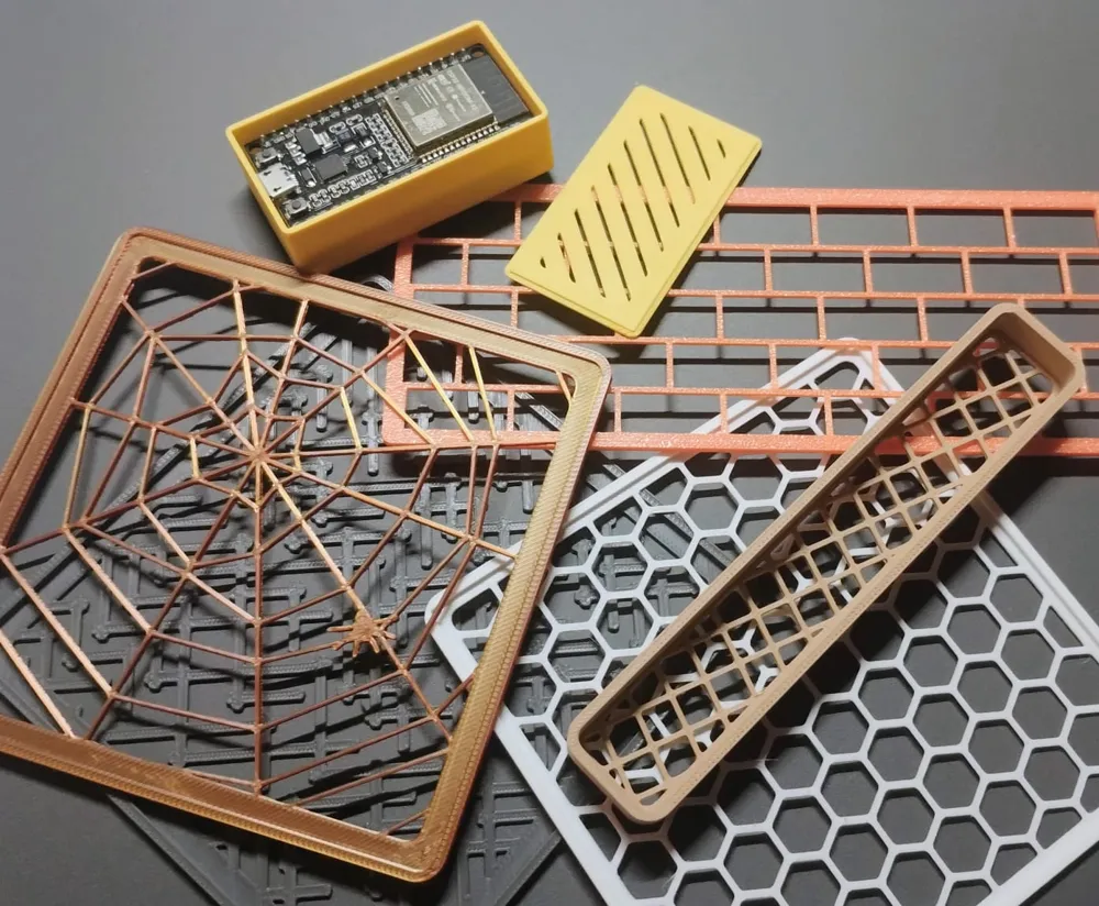 Universal Parametric Cover, Boxes & Tile Generator - Free 3D Print ...