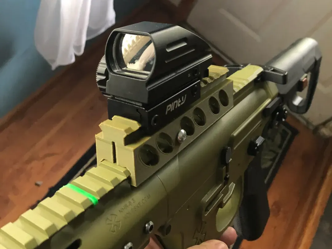 RIS/Picatinny Rail Riser 13mm Airsoft M4 Upgrade - Free 3D Print Model ...