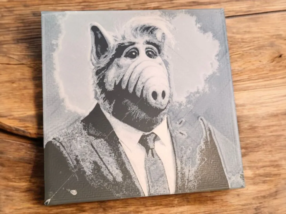 HueForge Alf - Free 3D Print Model - MakerWorld