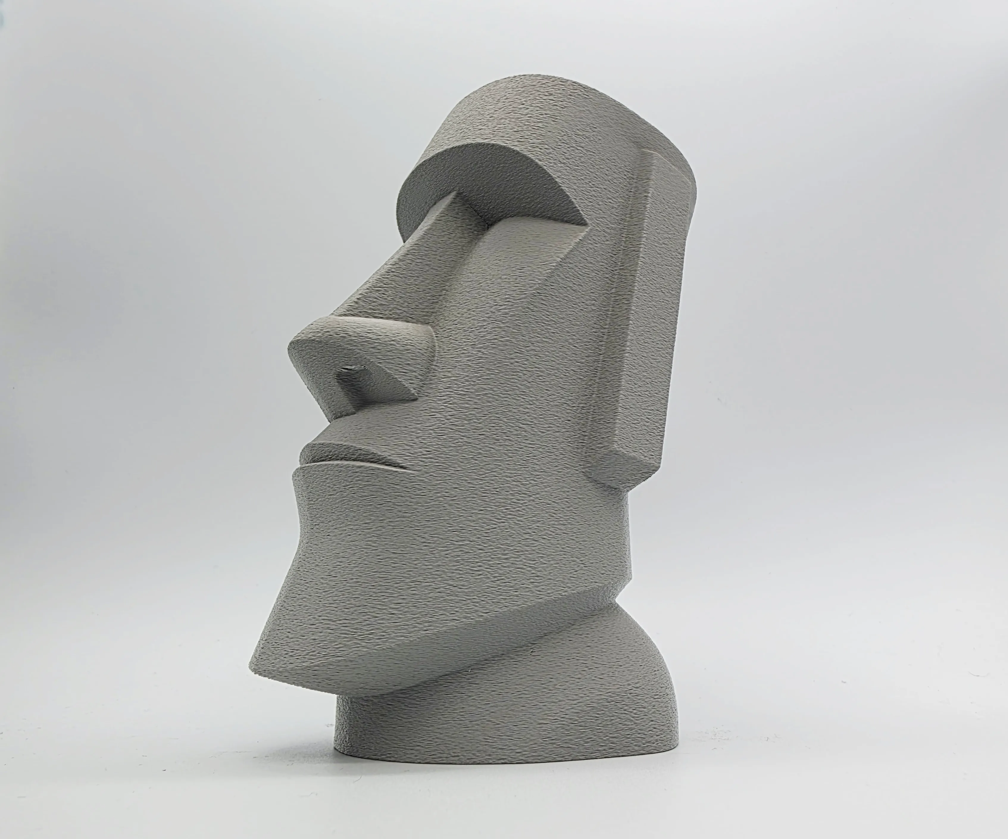 Classic Moai Head - The Moai Collection - Free 3D Print Model - MakerWorld