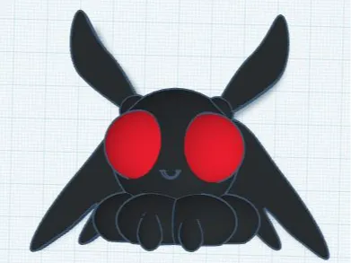Mothman - Chibi! - Free 3D Print Model - MakerWorld