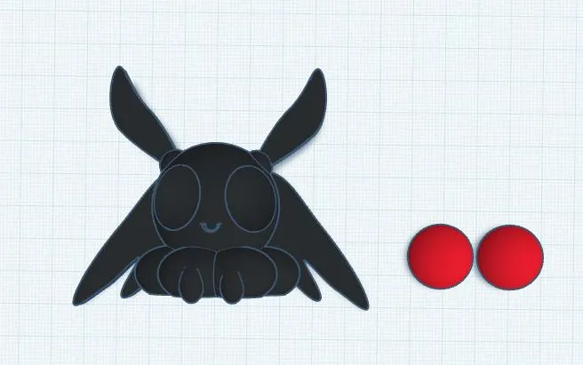 Mothman - Chibi! - Free 3D Print Model - MakerWorld