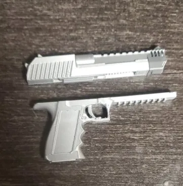 Desert Eagle Fidget Keychain - Free 3D Print Model - MakerWorld