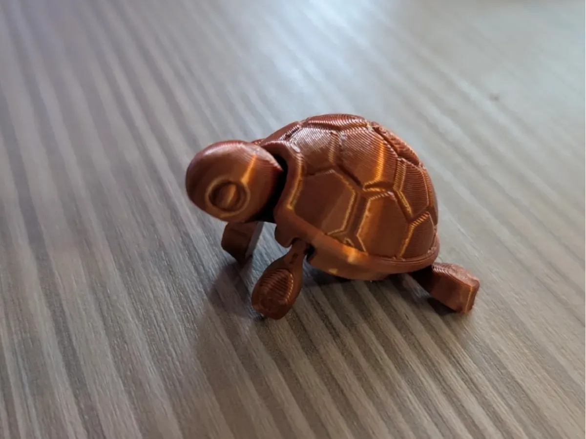 Tortuga articulada - Modelo de impresión 3D gratuito - MakerWorld