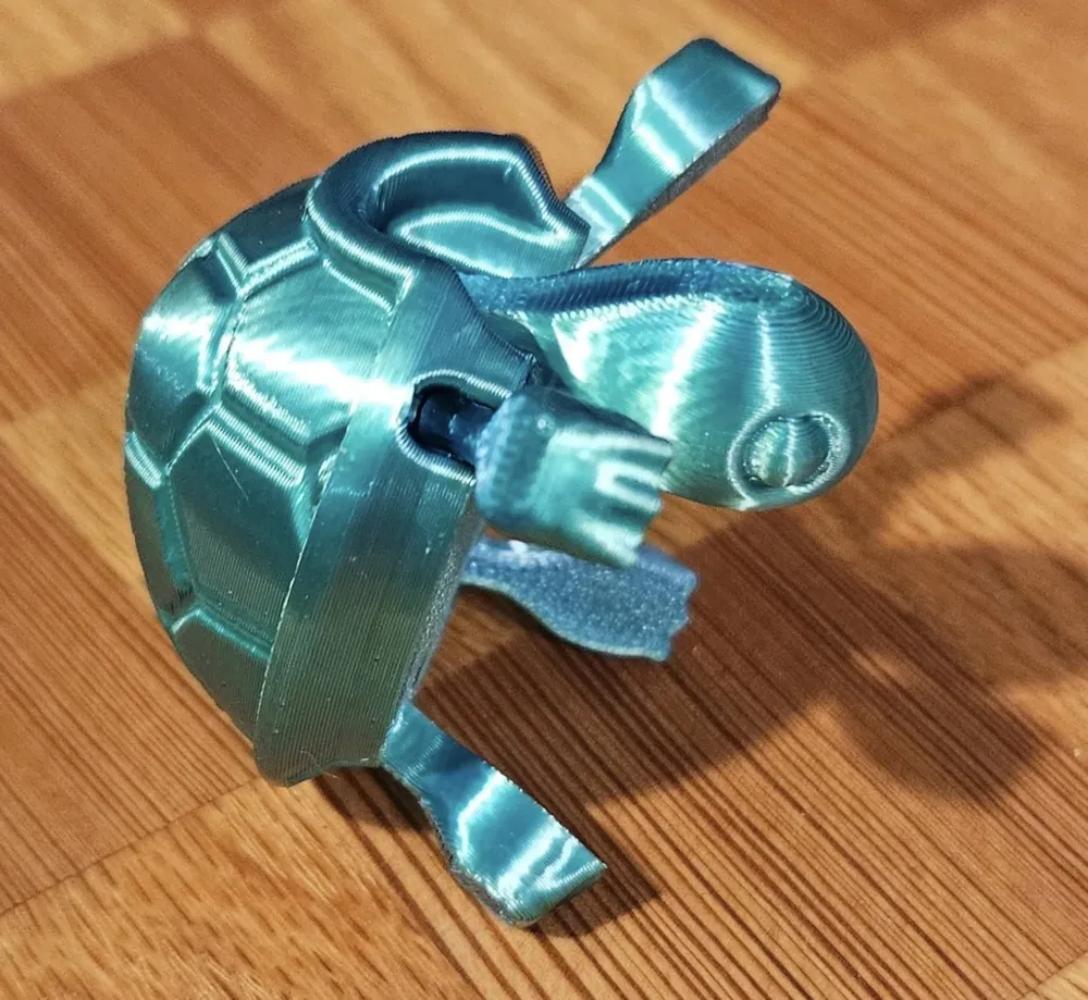 Tortuga articulada - Modelo de impresión 3D gratuito - MakerWorld