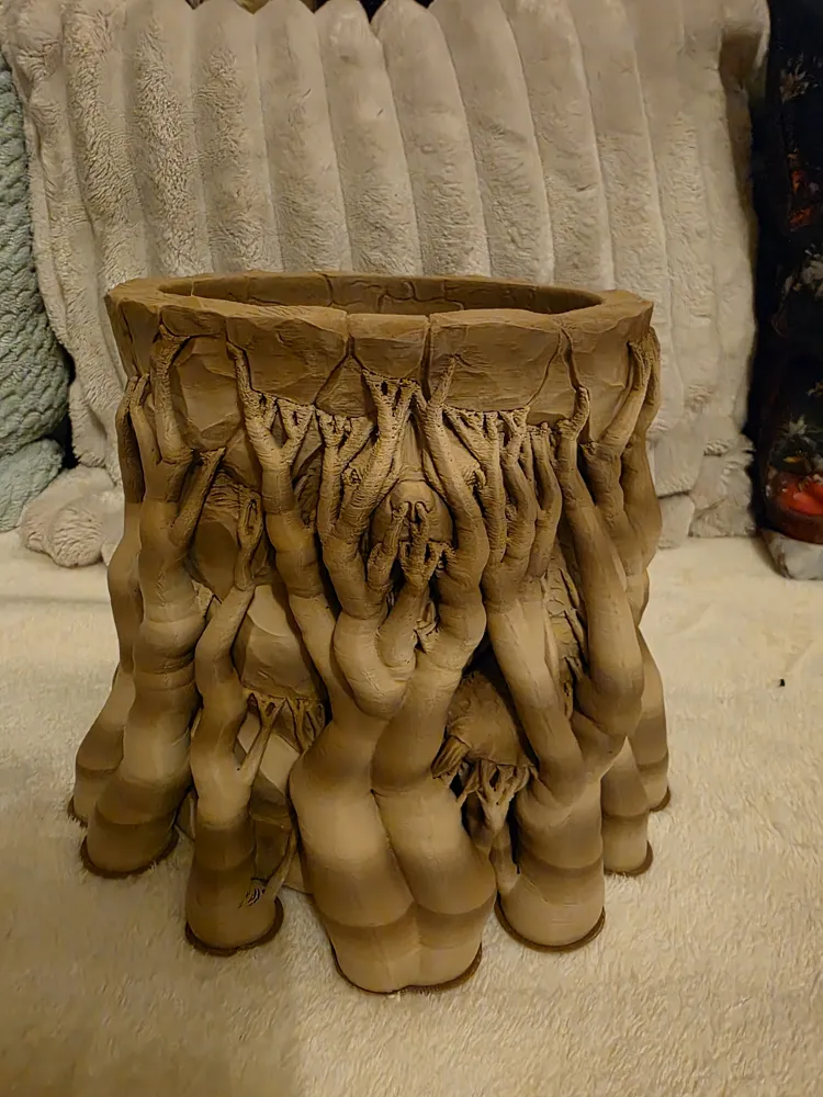 Plant Pot Bear - Free 3D Print Model - MakerWorld