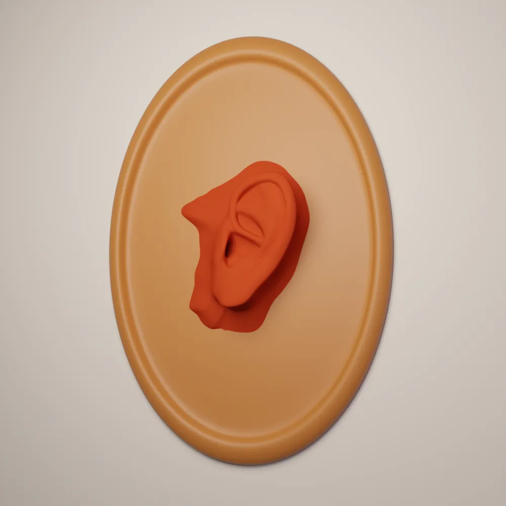 Realistic Ear - Free 3D Print Model - MakerWorld