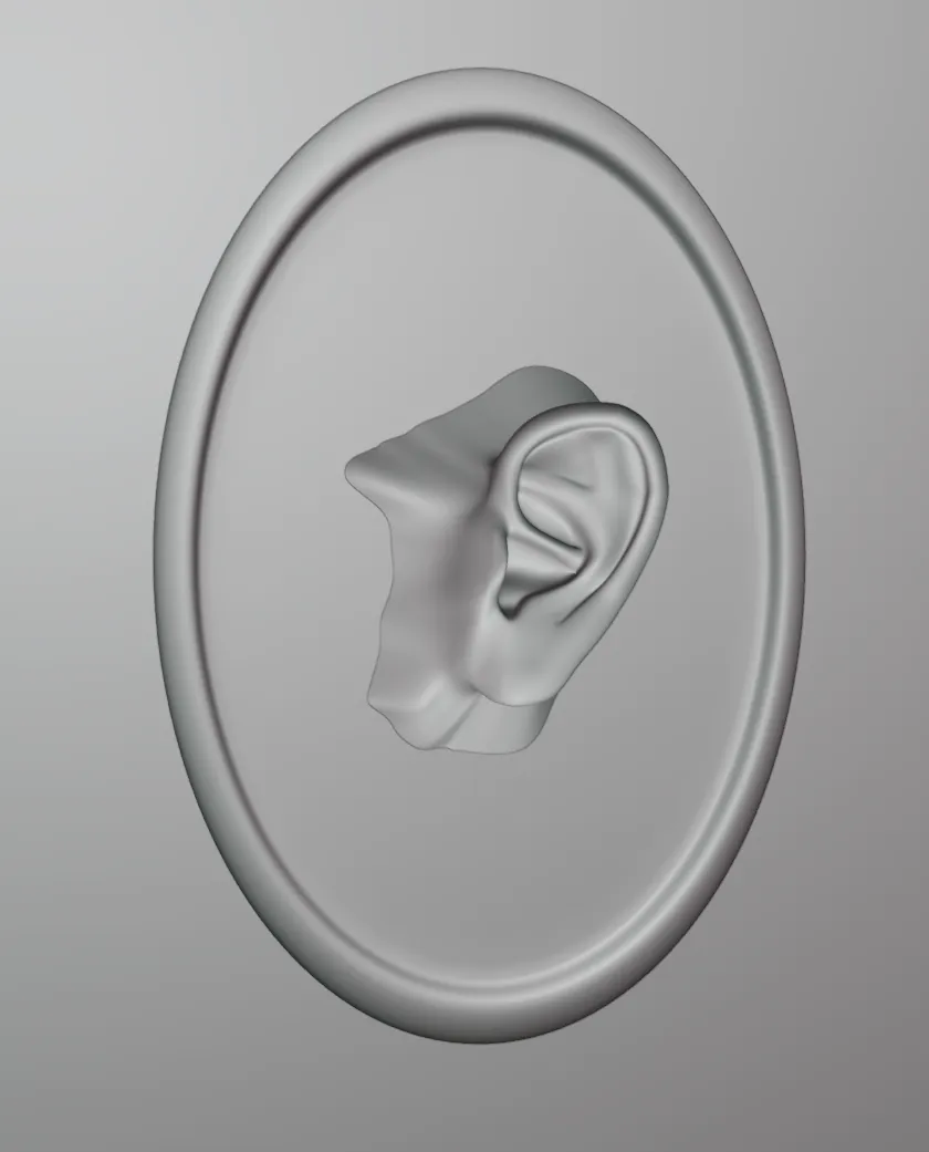Realistic Ear - Free 3D Print Model - MakerWorld