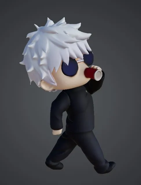 satoru gojo Baby Jujutsu kaisen - Free 3D Print Model - MakerWorld