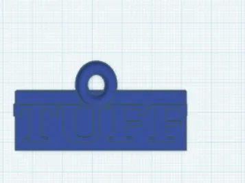 TUFF KEY CHAIN - Free 3D Print Model - MakerWorld