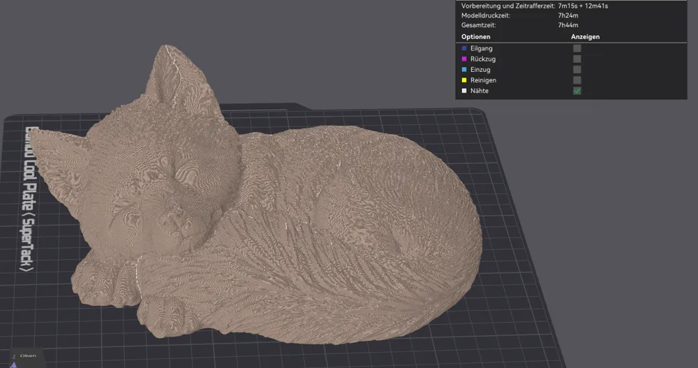 Scan 3D Renard endormi - Modèle d'Impression 3D Gratuit - MakerWorld