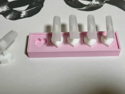 Heart Nail Stand - Free 3D Print Model - MakerWorld