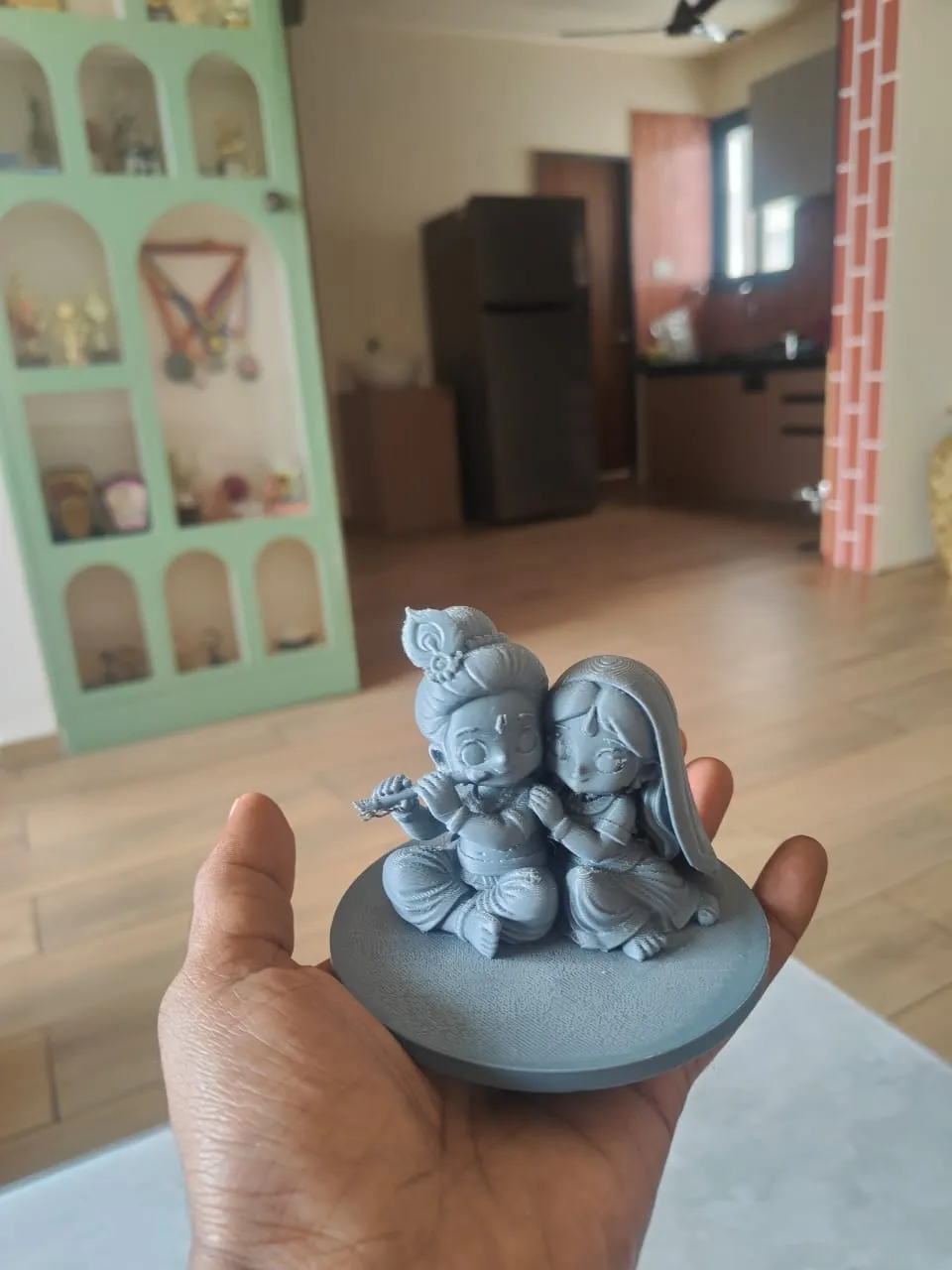 RADHA KRISHNA - Free 3D Print Model - MakerWorld