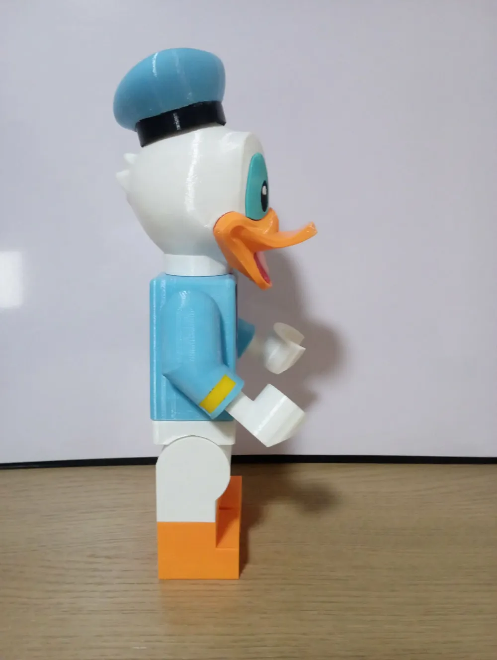 Donald Duck Giant Minifig - Free 3D Print Model - MakerWorld
