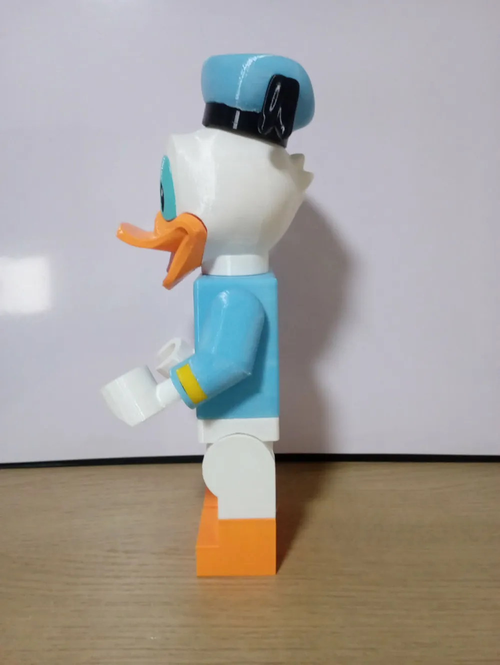 Donald Duck Giant Minifig - Free 3D Print Model - MakerWorld