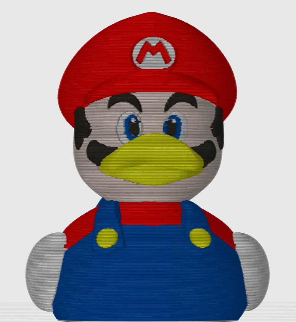 Mario Duck - Free 3D Print Model - MakerWorld