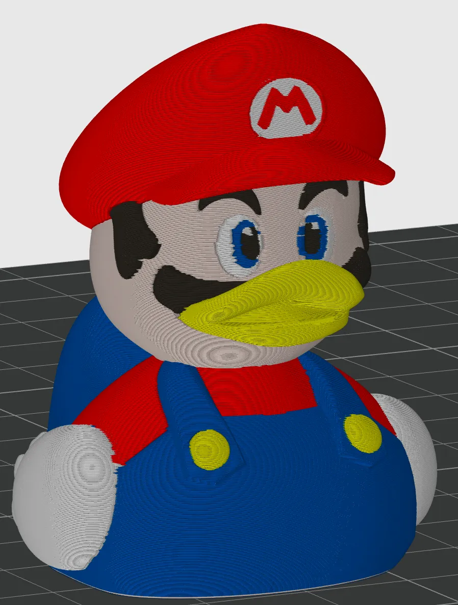Mario Duck - Free 3D Print Model - MakerWorld