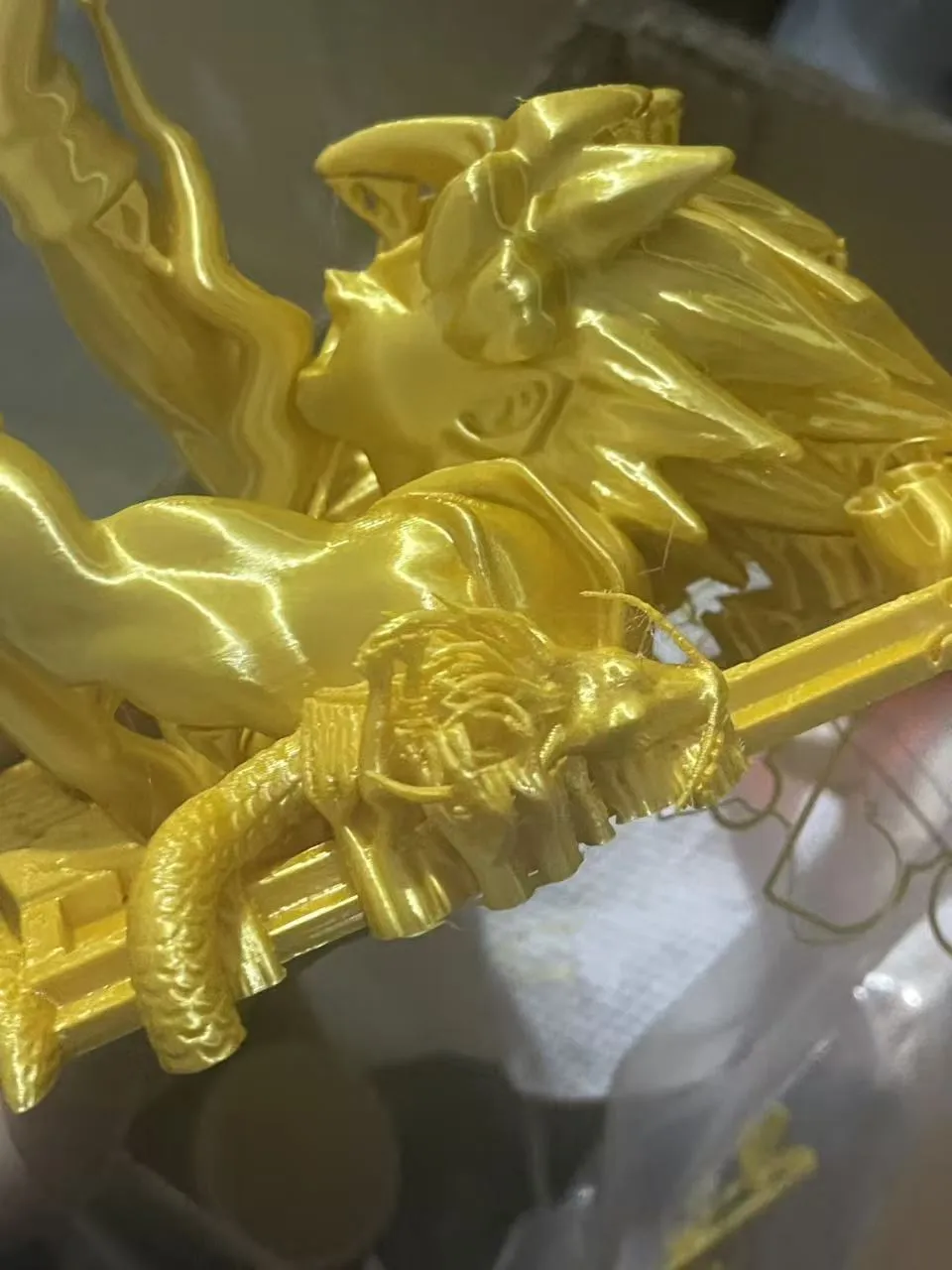 Mini Printable Dragon Ball Goku Figurine - Free 3D Print Model - MakerWorld