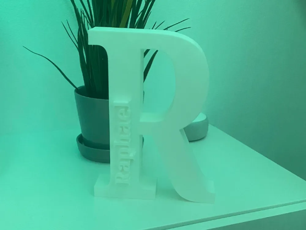 Modern Letters - Free 3D Print Model - MakerWorld