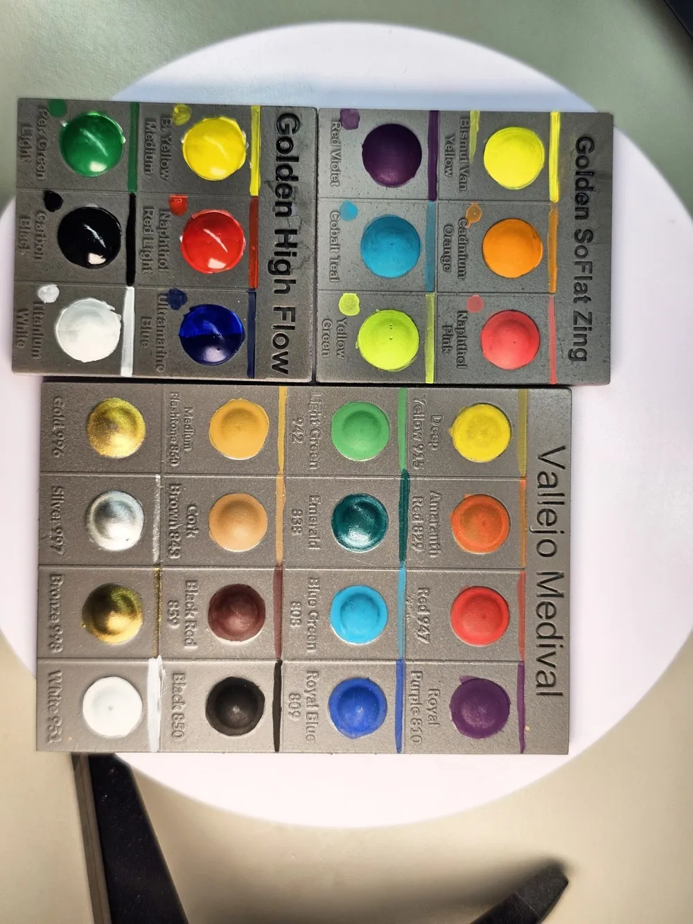 Color palette for paint testing - Free 3D Print Model - MakerWorld
