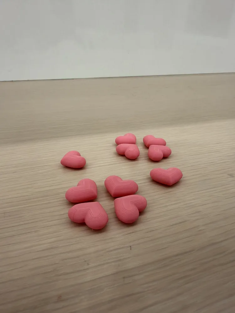 Mini Hearts - Free 3D Print Model - MakerWorld