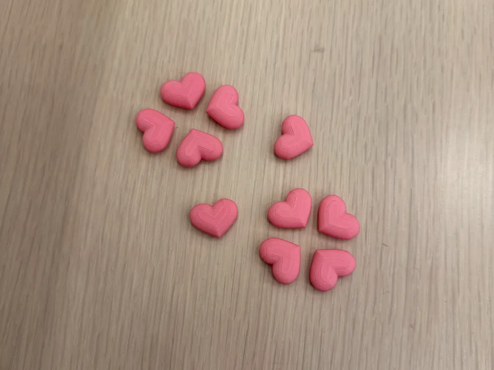 Mini Hearts - Free 3D Print Model - MakerWorld