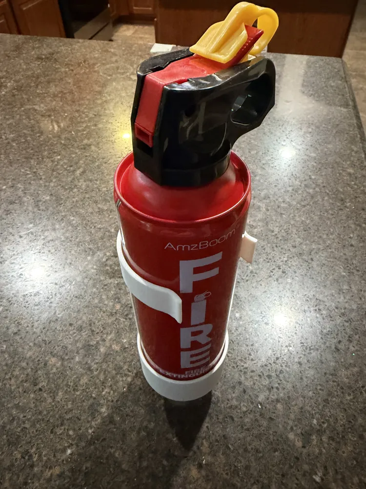 Jeep Gladiator Fire Extinguisher Bracket - Free 3D Print Model - MakerWorld