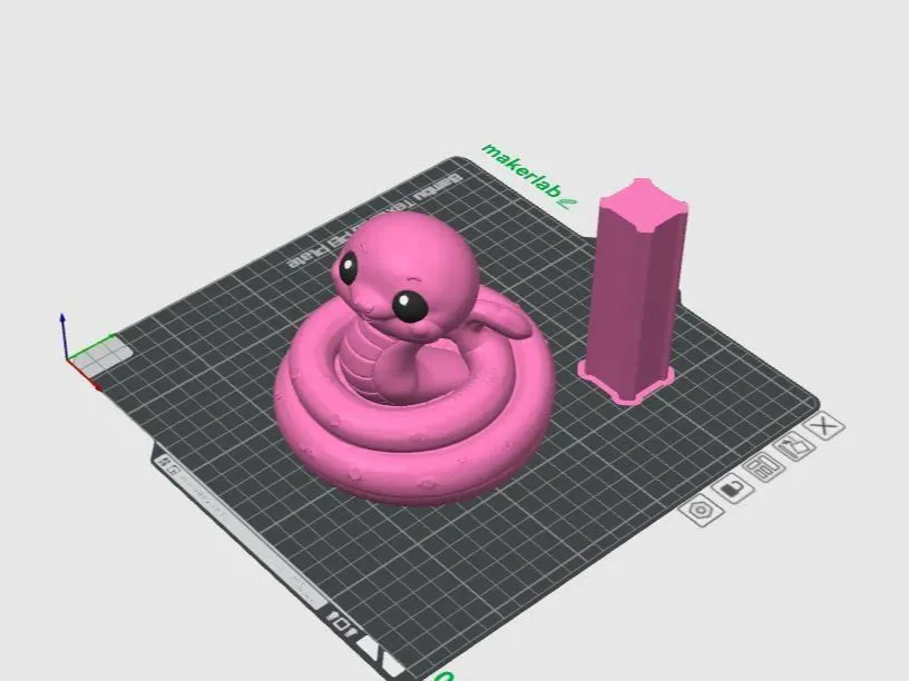 cute snake - Free 3D Print Model - MakerWorld