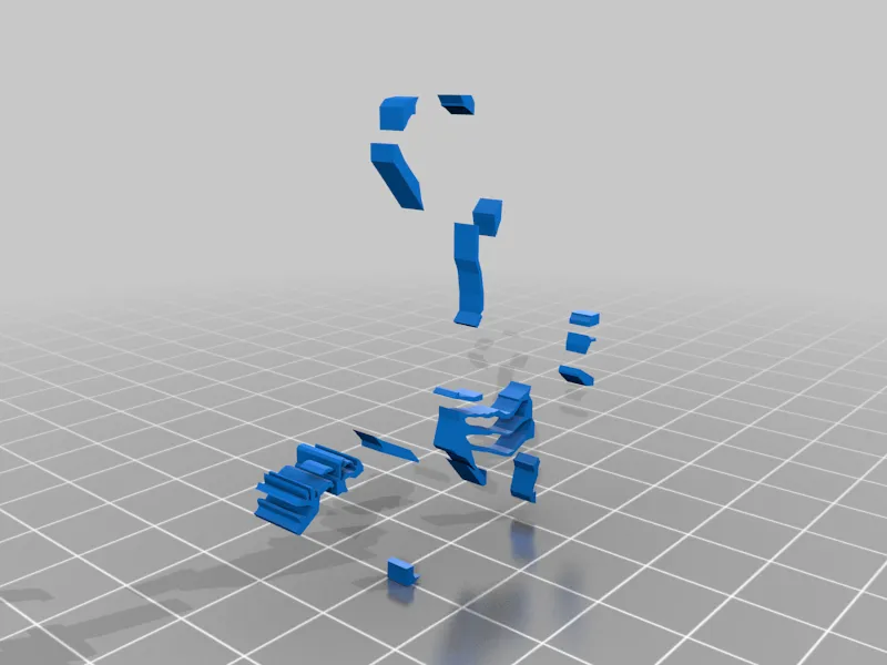 Embossed and colored robot generation logo - Free 3D Print Model ...