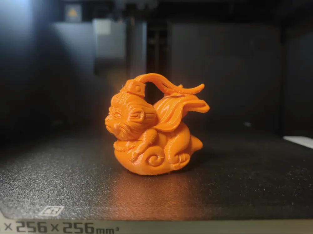 Cute cartoon Monkey King riding on a somersault cloud - Free 3D Print ...
