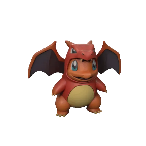 Charmander Cosplay: Edição Charizard (Desenho Animado) - Modelo ...