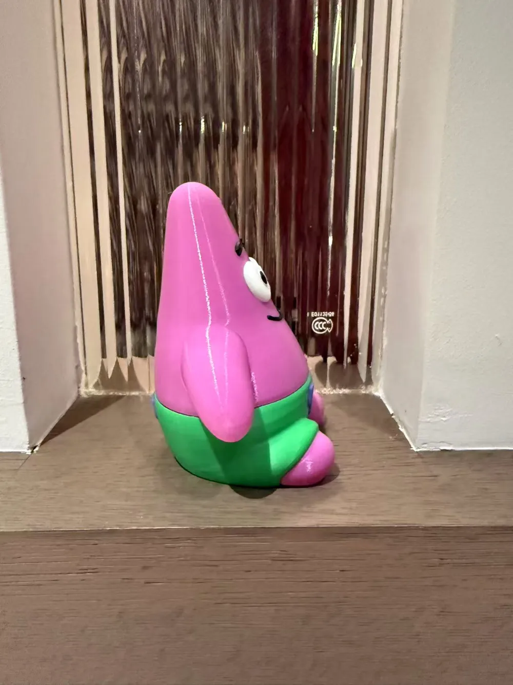 Sitting Patrick Star Multi-color multi-part printing (no AMS needed ...