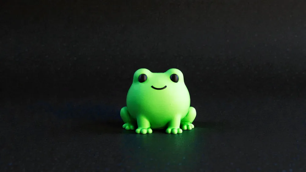 Cute frog - Free 3D Print Model - MakerWorld