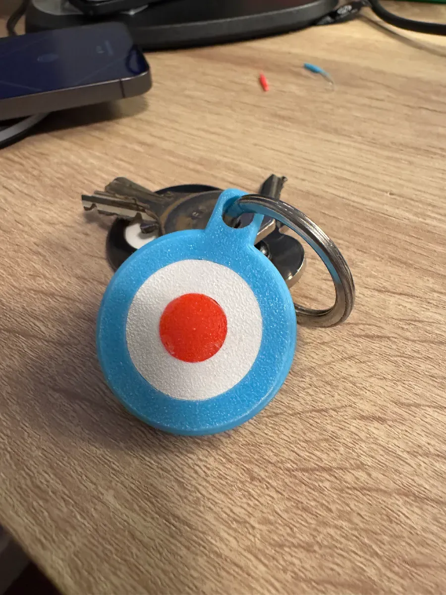 Mod Target Keychain - Free 3D Print Model - MakerWorld